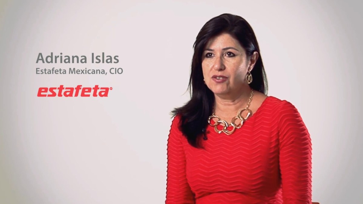 Entrevista a Adriana Islas , CIO Estafeta – Fernando Thompson